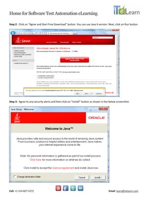 Selenium tools-installation | PDF