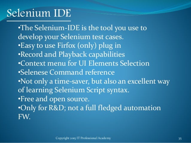 Selenium Topic 1 Selenium Basic 2465