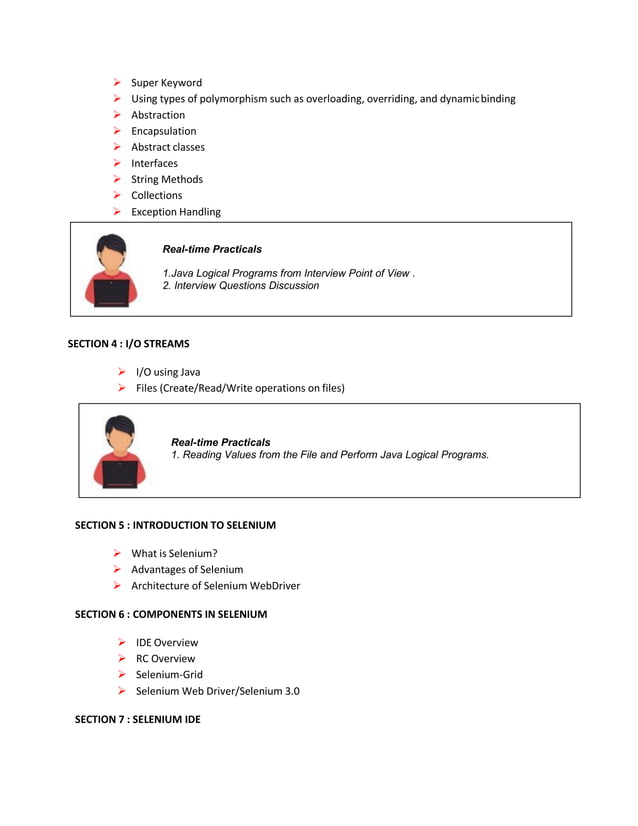 Selenium training-course-content-syllabus-credo systemz | PDF