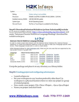 Selenium webdriver Setup | Selenium Webdriver with Java and Eclipse ...