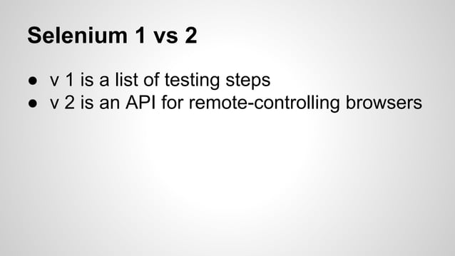 Selenium - what it is and what you can do with it | PPT
