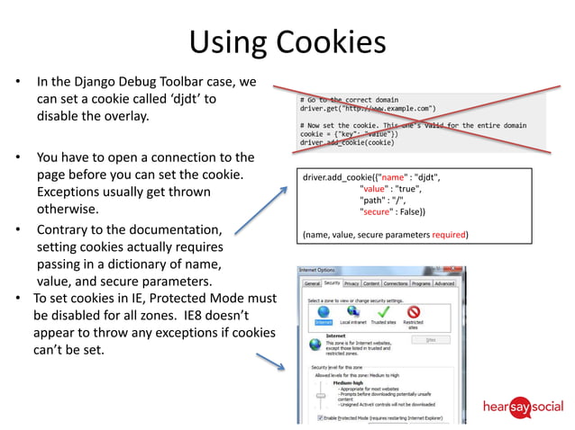 Lessons Learned: Migrating Tests to Selenium v2 | PPT Lessons Learned: Migrating Tests to Selenium v2 | PPT