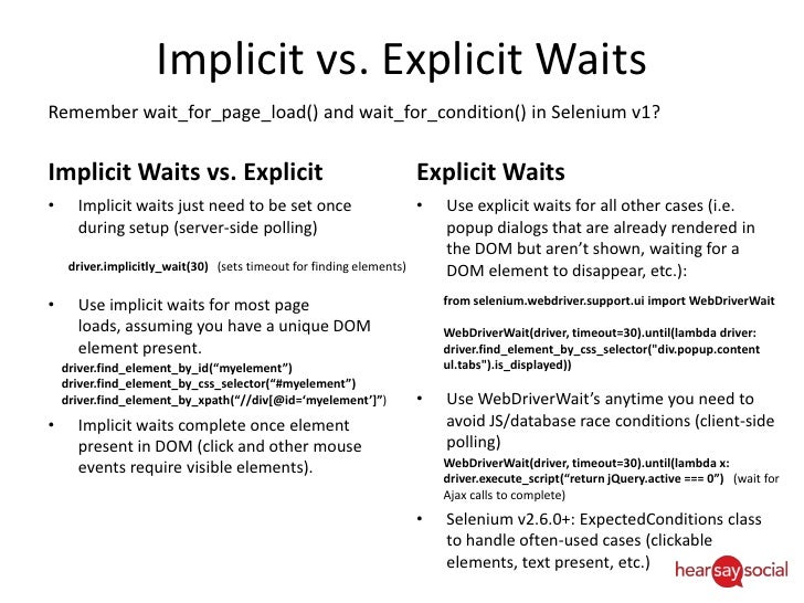 Lessons Learned Migrating Tests To Selenium V2