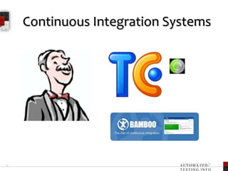 Selenium and Continuous Intergration | PPT