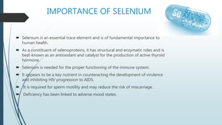 Selenium and copper | PPTX