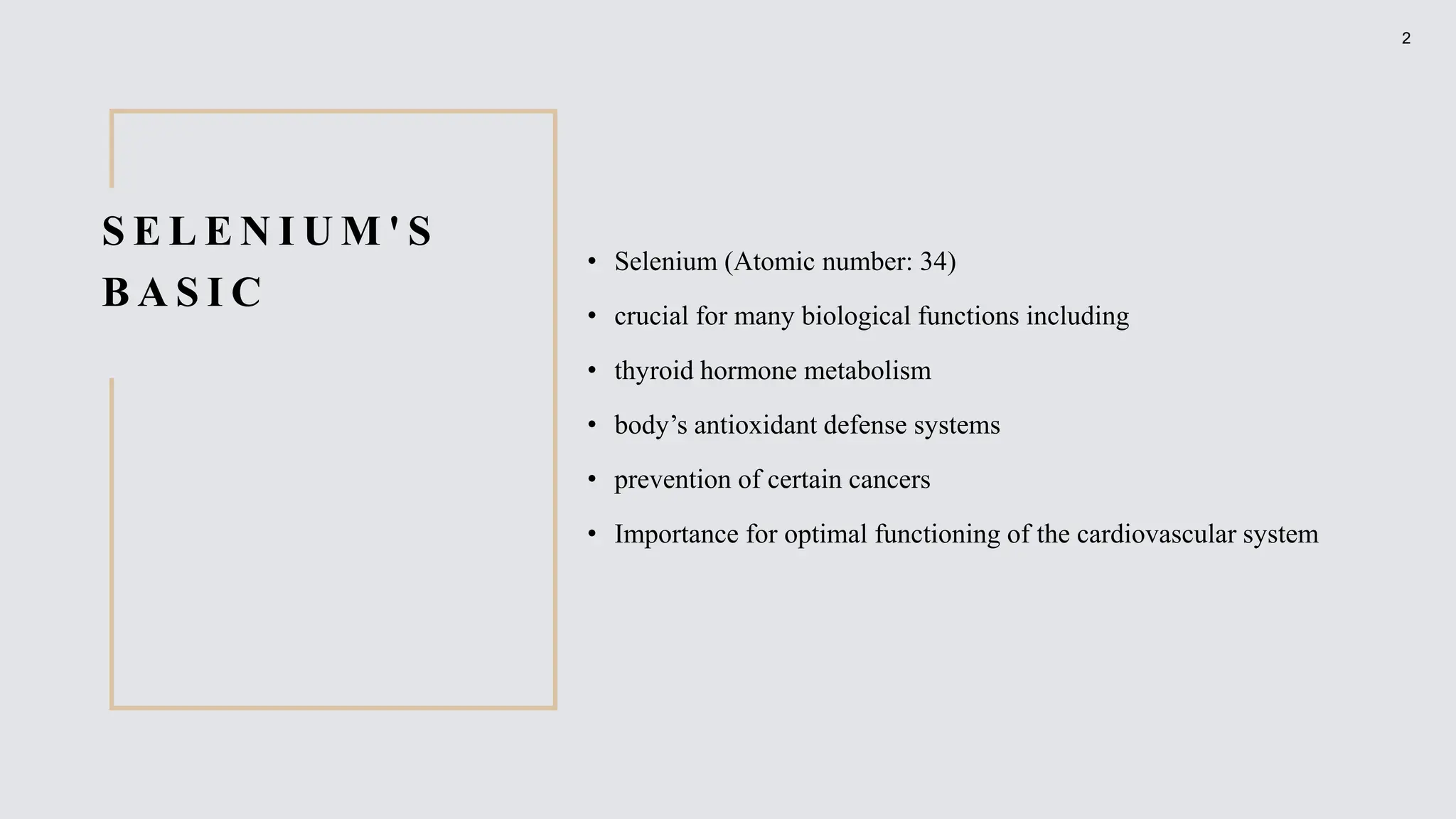 selenium crucial role in safeguarding against cardiovascular disease | PPT