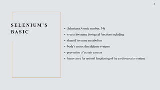 selenium crucial role in safeguarding against cardiovascular disease | PPT