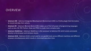 Selenium Automation Pptx