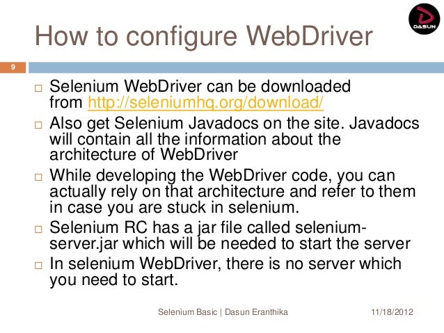 Selenium Basic