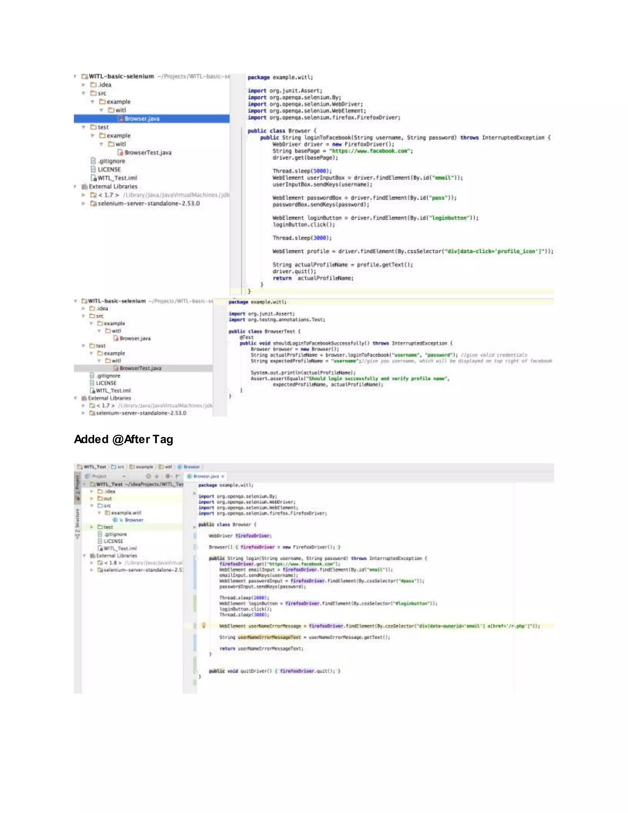 Selenium Basics Docx Browsers Computer Software And Applications