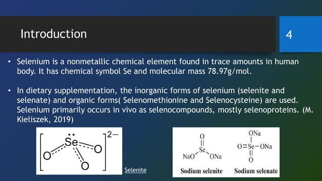 Selenium bch 628 (advanced nutritional biochemistry) | PDF