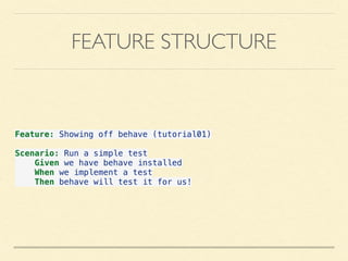 Selenium&behave introduction | PDF | Browsers | Computer Software and Applications
