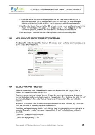 Learn Selenium - Online Guide | PDF | Browsers | Computer Software and ...