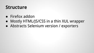 Selenium Builder | PDF | Browsers | Computer Software and Applications