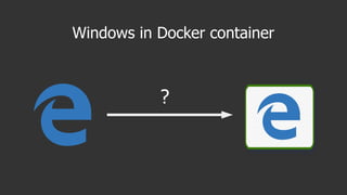 Windows Browsers: How to Run them in Docker containers | PDF