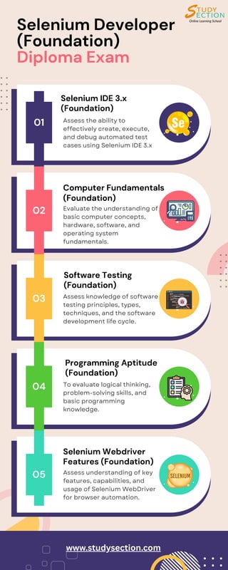 Selenium Developer (Foundation) Diploma Exam | PDF