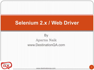Selenium drivers | PPT