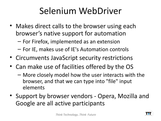 Selenium for everyone | PPT