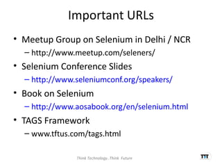 Selenium for everyone | PPT