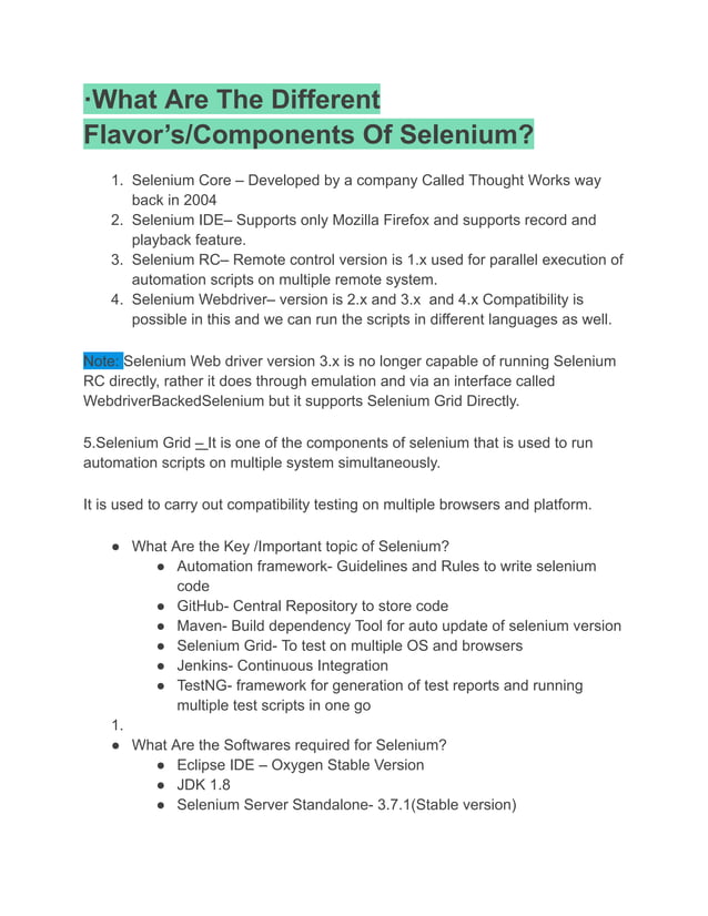 Selenium for Tester.pdf