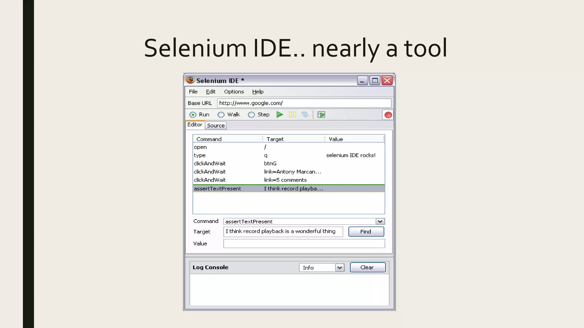 Demystifying Selenium Framework Ppt