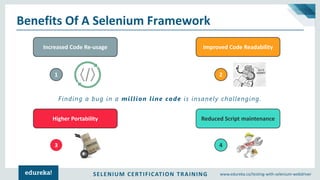 Selenium Framework using Java | Selenium Tutorial | Selenium Training Online | Edureka | PDF ...