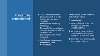 Selenium_Grid | PPT | Free Download