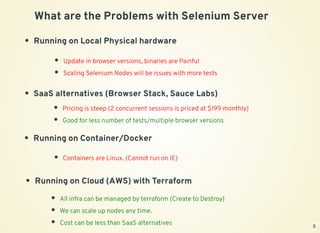 Manage Selenium Grid with Terraform by Omkar Khatavkar (https://www.linkedin.com/in/omkar ...