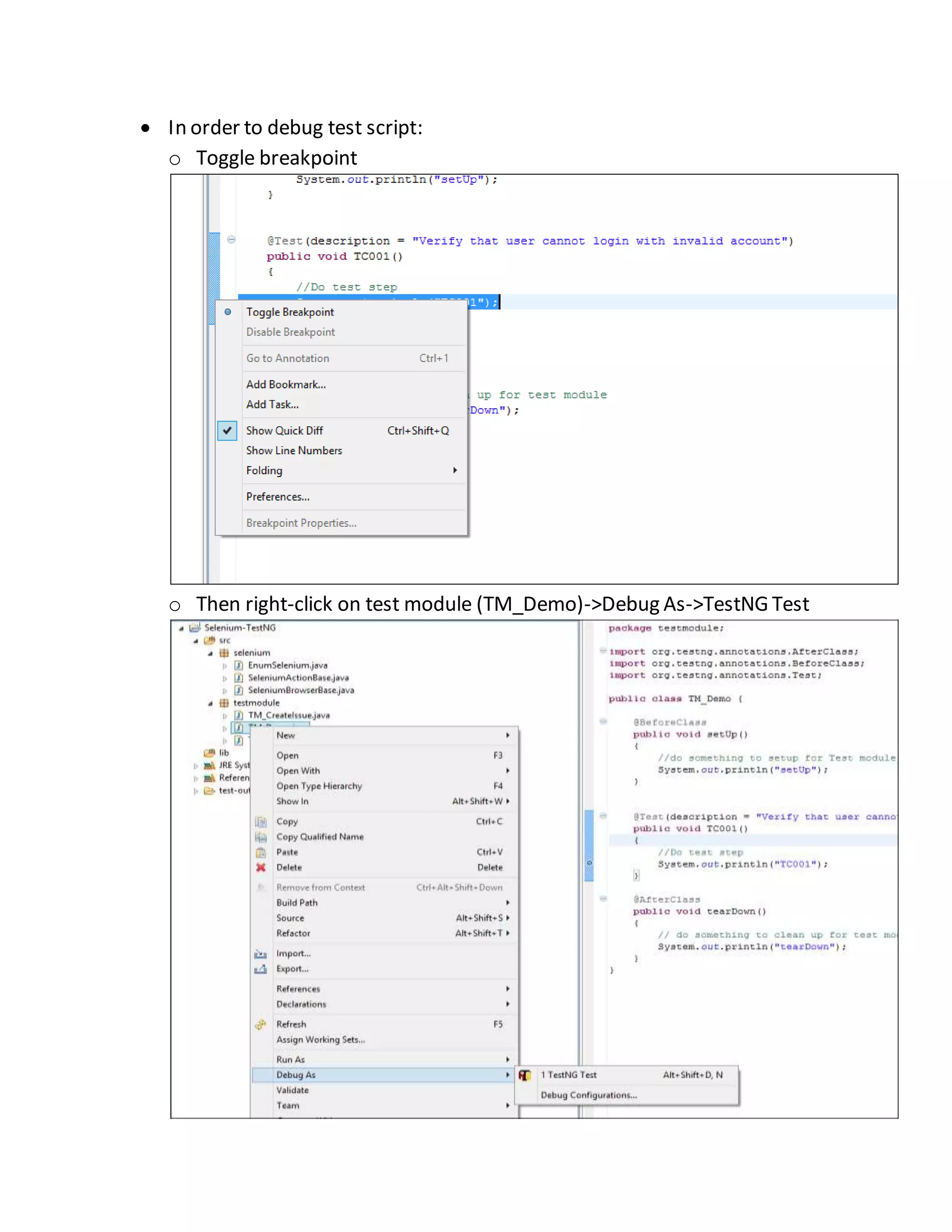 Selenium guideline | DOCX