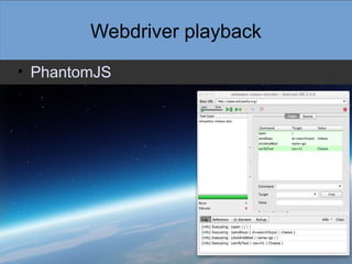 Selenium IDE and Beyond | PPT | Free Download
