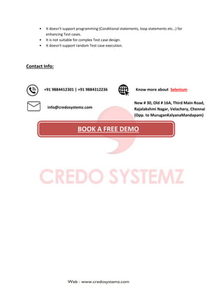 Selenium interview questions and answers | PDF