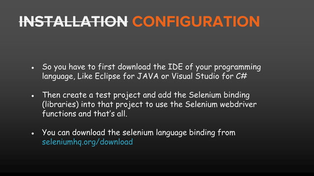 Selenium introduction | PPTX