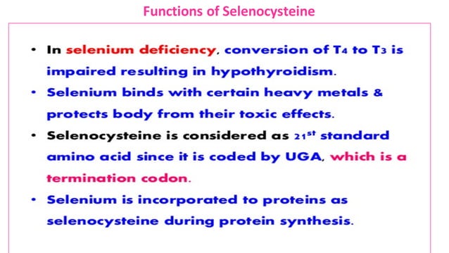 Selenium metabolism and its clinical significance | PDF | Chemistry ...