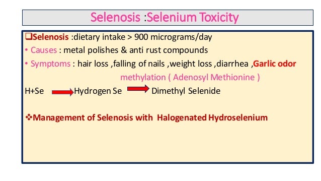 Selenium metabolism and its clinical significance Selenium metabolism and its clinical significance