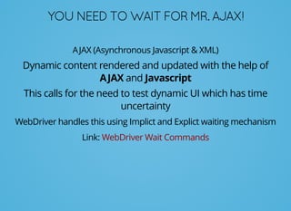 Selenium Overview | PPT