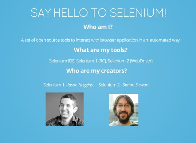 Selenium Overview | PPT