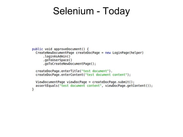 Selenium: past - present - future | PPT