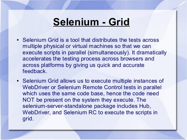 Selenium Ppt