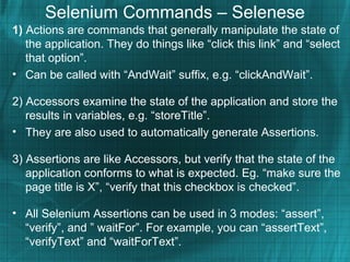 Selenium Introduction | PPT