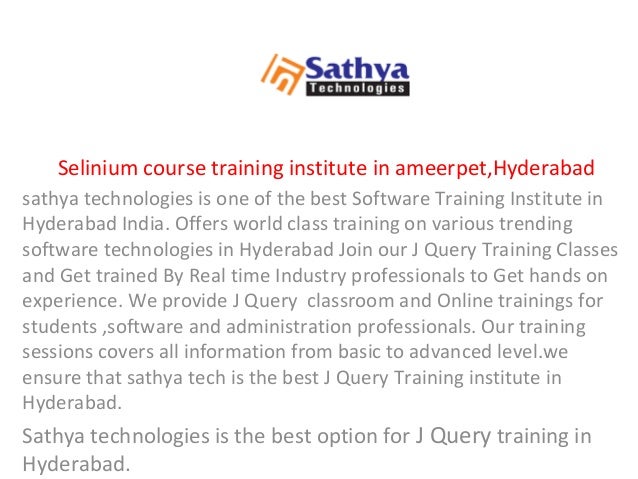Selenium | Best Selenium training in hyderabad
