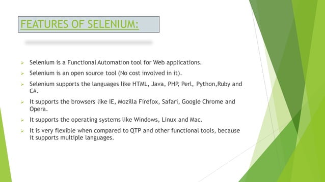 SELENIUM PPT.pdf | Browsers | Computer Software and Applications