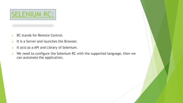 SELENIUM PPT.pdf | Browsers | Computer Software and Applications