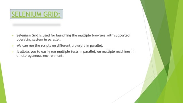 SELENIUM PPT.pdf | Browsers | Computer Software and Applications