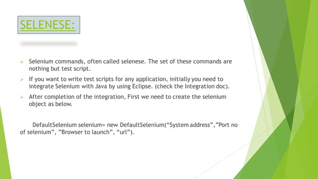 SELENIUM PPT.pdf | Browsers | Computer Software and Applications