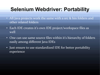 Selenium presentation | PPT