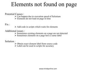 Selenium rc ppt | PPT