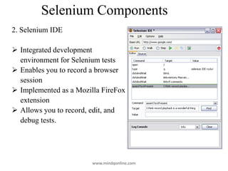 Selenium rc ppt | PPT