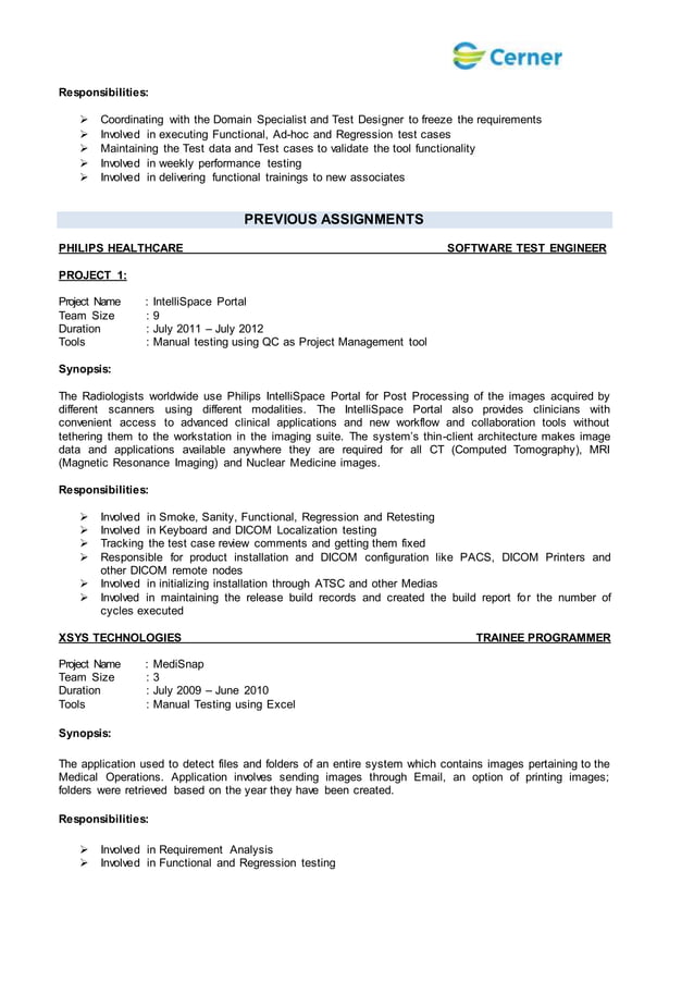 Senior Test Analyst- Automation Selenium | PDF