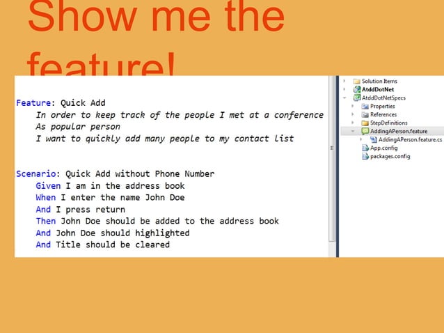 Selenium + Specflow | PPTX