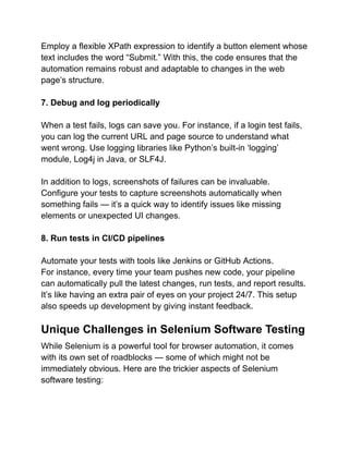 Selenium Testing The Complete Step-by-Step Tutorial.pdf